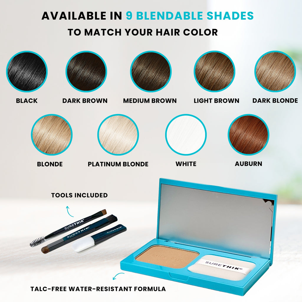 NEW! 4 in 1 Hairline Powder – SURETHIK-USA